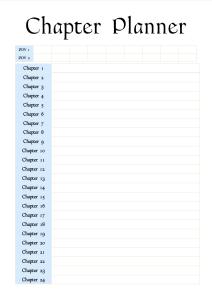 Getting Organised to Write – Chantelle Griffin